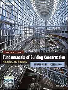 Fundamentals of Building Construction: Materials and Methods: Allen ...