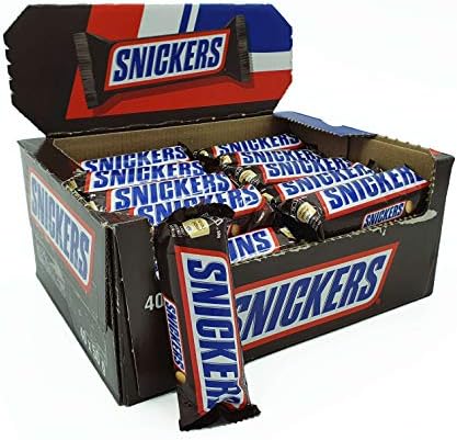 Snickers Single Bar, 50g x 40 Pieces price in Saudi Arabia | Amazon ...