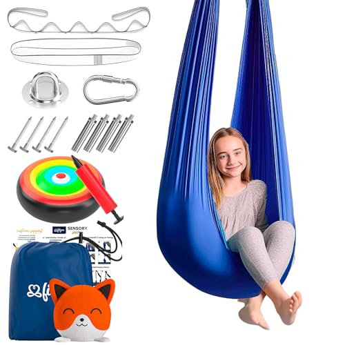 FITZEN Sensory Swing for Kids Indoor & Outdoor Autism Sensory Swing for ...