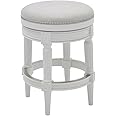 Amazon.com: New Ridge Home Goods Chapman 26in. Counter-Height Swivel ...