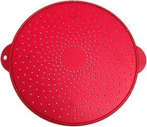 Amazon.com: Norpro 12.5 Inch Silicone Splatter Screen, 12-1/2-Inch, Red ...