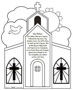 Our Father Prayer Page Coloring Pages