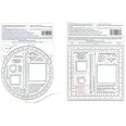 Amazon.com: 2 Item Bundle - RM Round Military Protractor & RM Square ...