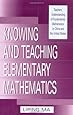 Amazon.com: Knowing and Teaching Elementary Mathematics: Teachers ...