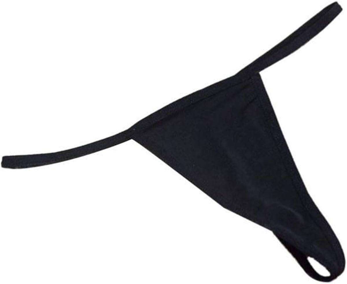 Deloito Women's Sexy Lace Cheeky Tong Panty Pack Ladies Solid Thong G ...