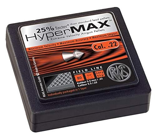 RWS HyperMax 2317338 Air Gun Pellets 0.22cal 80 Rounds in Oman | Whizz ...