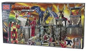Mega Bloks Dragon Metal Ages Ramparts of Ryousan: Amazon.co.uk: Toys ...