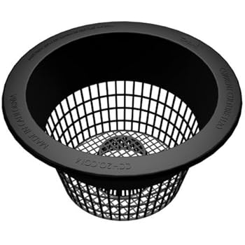 Amazon.com: Highest Quality, 8" Hydroponic Bucket Lid with attached Net ...