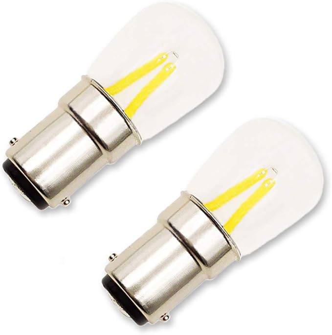 Birne B15D LED 230V für Nähmaschine, Doppelkontakt, 2W LED Ersetzt ...