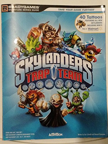 Skylanders Trap Team Signature Series Guide with 40 Tattoos by Brady ...