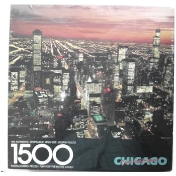 Amazon.com: Springbok 1500 Piece Jigsaw Puzzle - Chicago Your Kind of ...