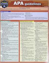 APA Guidelines - 7th Edition: A Quickstudy Laminated Reference Guide: McNamee Ma, Kaitlyn ...
