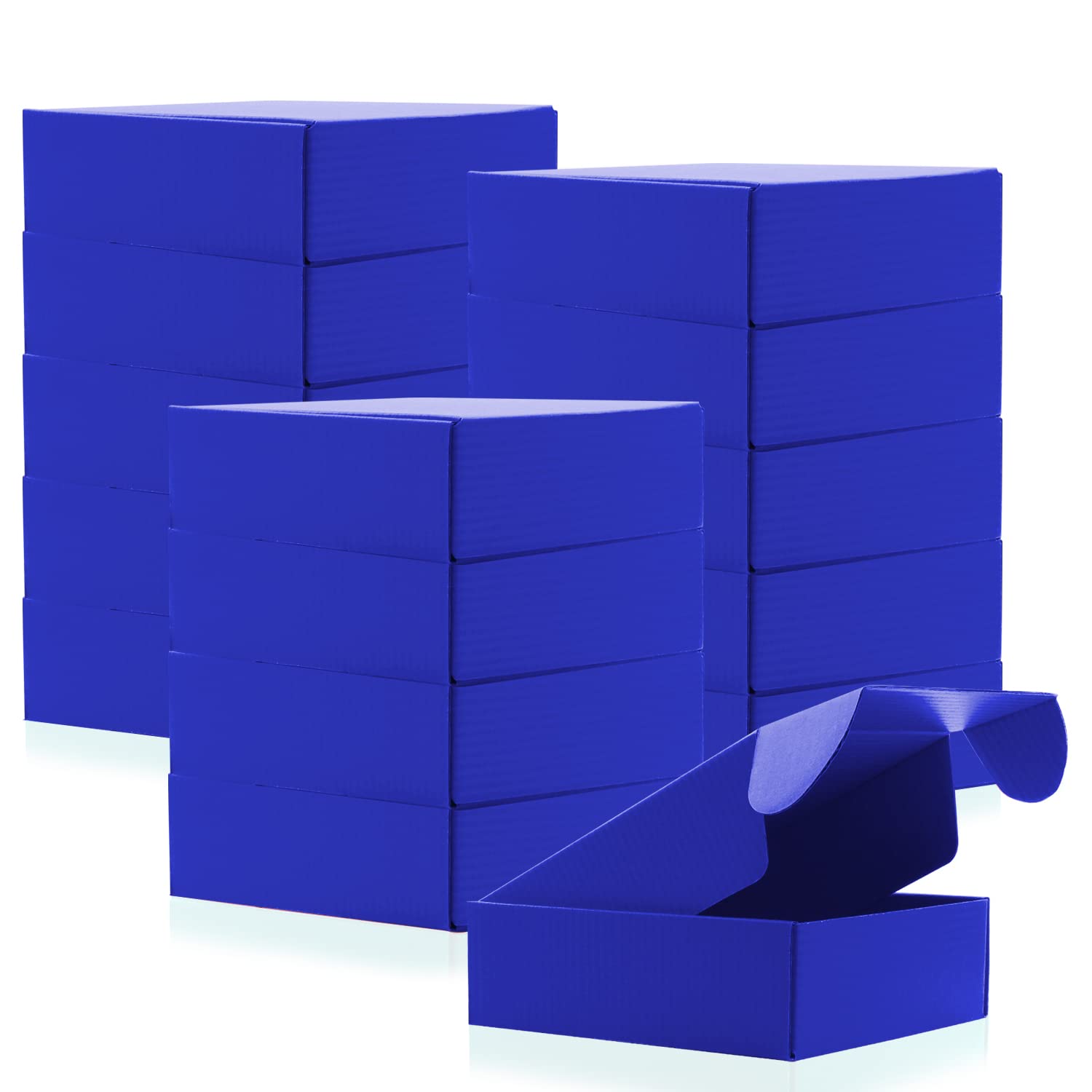 Mua 15 Pcs Royal Blue Cardboard Boxes Shipping Boxes, Recyclable ...