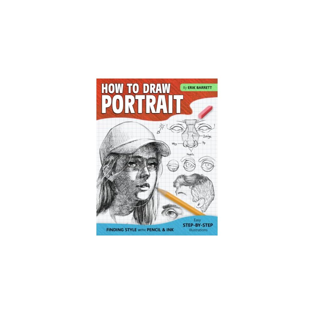 Buy How To Draw Portrait: Drawing Guide Book with Simple Sketching ...