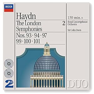 Joseph Haydn, Sir Colin Davis, Royal Concertgebouw Orchestra - Haydn: The London Symphonies, Vol ...