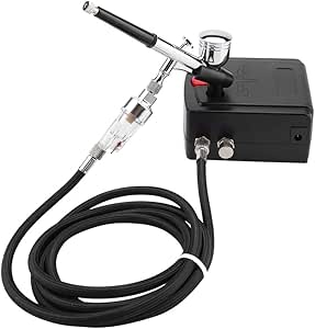 Amazon.com: Airbrush Kit Compressor Air Brush Kit Mini Art Painting Gun ...