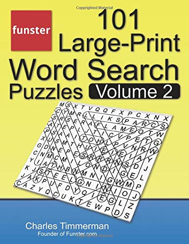 Amazon.com: Funster 101 Large-Print Word Search Puzzles, Volume 2: Word ...