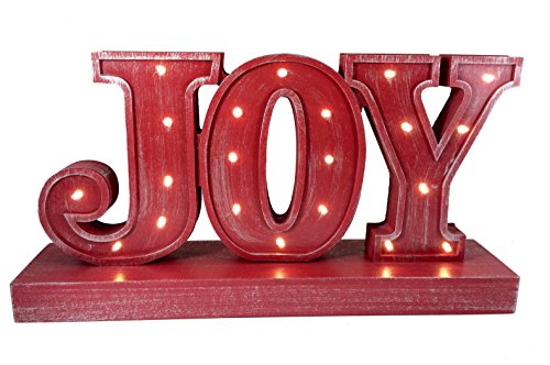 Funky Decor with LED Wall Words - Love, Joy and Faith : Funk This House
