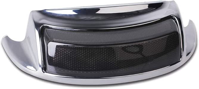 Amazon.com: NTHREEAUTO Smoked Rear Fender Tip Lights Turn Signals Brake ...