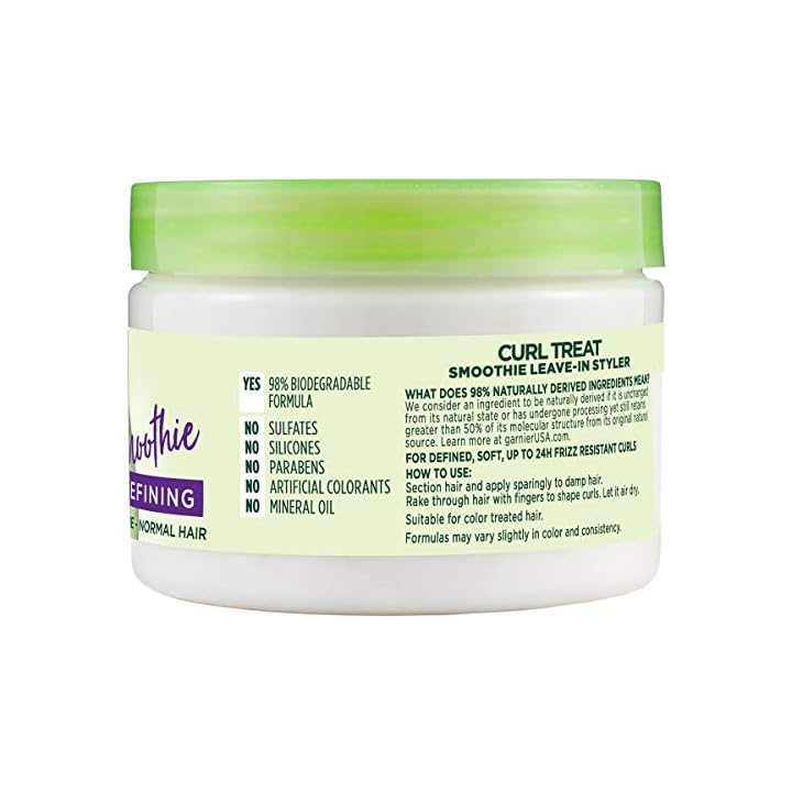 Garnier Fructis Style Curl Treat Defining Smoothie for Fine to Normal ...