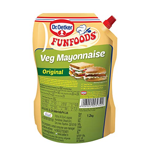 Dr. Oetker Fun Foods Veg Mayo Original 1.2 kg - Wowemall - A Shooping ...