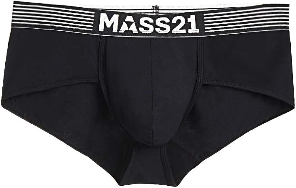 MASS21 Men's Underwear Modal Basic Briefs Low Rise Skinny Breathable ...
