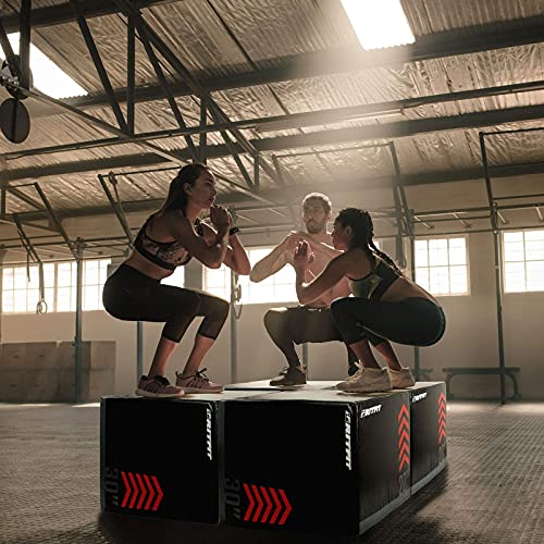 RitFit 3 in 1 Extra Firm Soft Plyo Box 300lb Weight Capacity 24”x 20”x ...