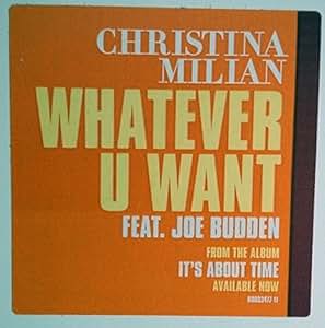 Christina Milian - Whatever U Want [Vinyl] - Amazon.com Music