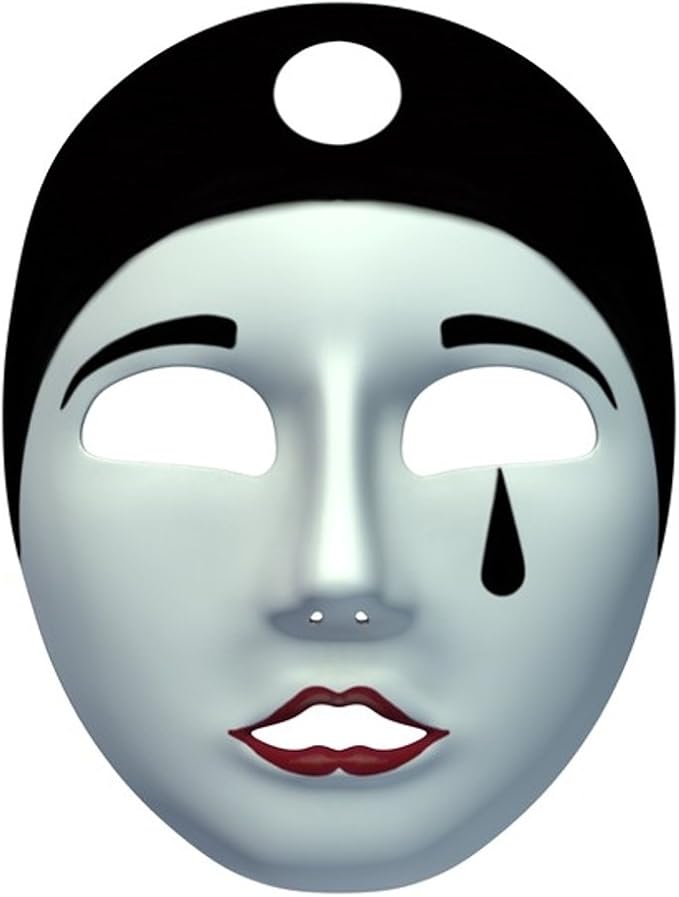 Amazon.com: Pierrot Mask: Clothing