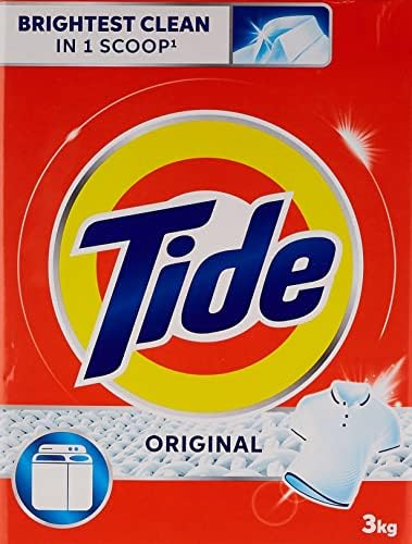 Tide Powder Laundry Detergent Original Scent 3kg price in UAE | Amazon UAE | supermarket kanbkam