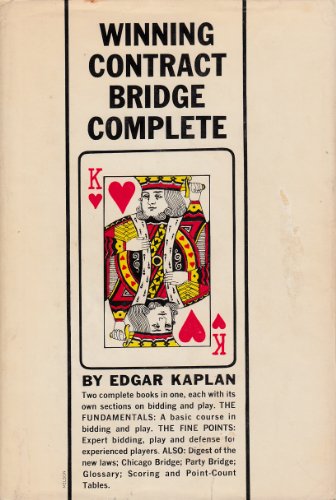 Download Now: Winning Contract Bridge Complete by Edgar Kaplan ...