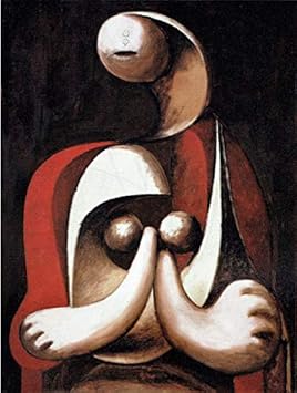 Pablo Picasso Woman sitting in a red armchair 1932 p6704 A0 Poster ...