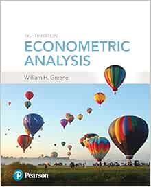 Econometric Analysis (8th Edition): 9780134461366: Economics Books @ Amazon.com