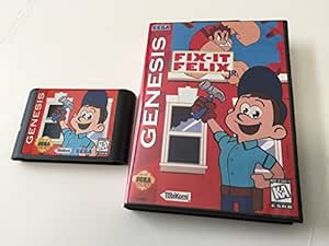 Amazon.com: Fix-It Felix Jr. - Sega Genesis - Homebrew - NEW - Collector’s Edition : Video Games