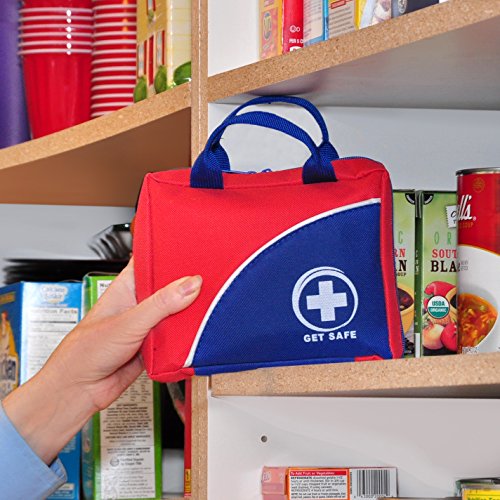 First Aid Kit Ultra-light - 130 Supplies Medical - by Get Safe - Bonus ...
