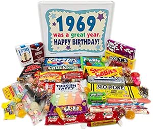 Amazon.com : Woodstock Candy 1969 Retro Candy Assortment 51st Birthday ...