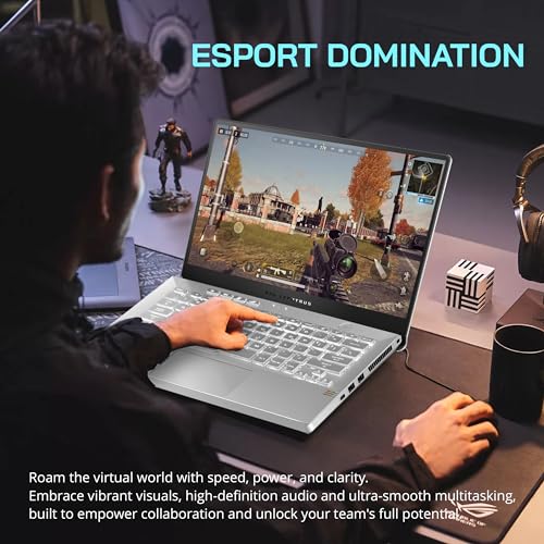 ASUS ROG Zephyrus G14 Gaming Laptop, 14'' FHD 144Hz Display, AMD Ryzen ...