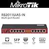 MikroTik RouterBoard RB2011UiAS-IN 1 SFP Port Plus 10 Port Ethernet in ...