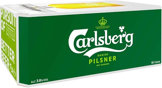 Carlsberg Lager, 18 x 440ml: Amazon.co.uk: Grocery