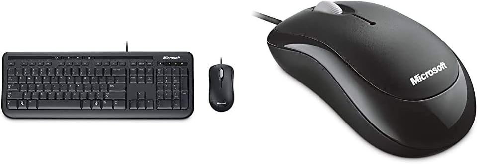 Microsoft Wired Desktop 600 for Business Keyboard – Black & Basic ...