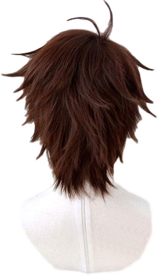 Topcosplay Oikawa Tooru Wig Inspired by Haikyuu!! Cosplay Short Dark ...