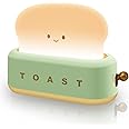 Toast Lamp Night Light for Kids Cute Toaster Nightlight Dimmable Led ...