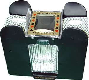 Amazon.com : 4 Deck Automatic Card Shuffler for Blackjack : Sports ...