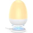 JolyWell Baby Night Light for Kid, Portable Egg Nightlight with Stable ...