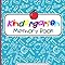 Kindergarten Memory Book: Personalized keepsake journal, School year ...