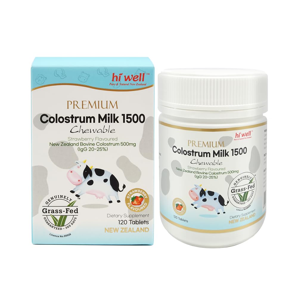 Mua Hi Well Premium Grass-Fed Colostrum Milk 1500 120Tablets trên ...