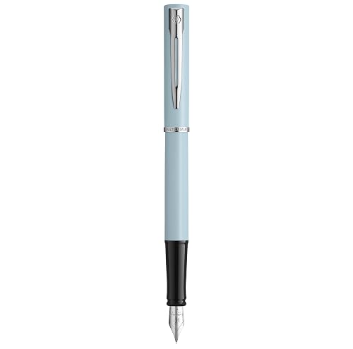 Waterman Allure Fountain Pen | Baby Blue Pastel Lacquer | Fine Nib ...