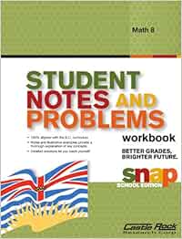 SNAP - Math 8 (BC): Castle Rock Research Corp: 9781553715368: Books ...