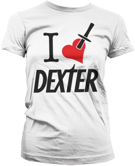 Dexter Officially Licensed Merchandise I Love Women T-Shirt at Amazon ...