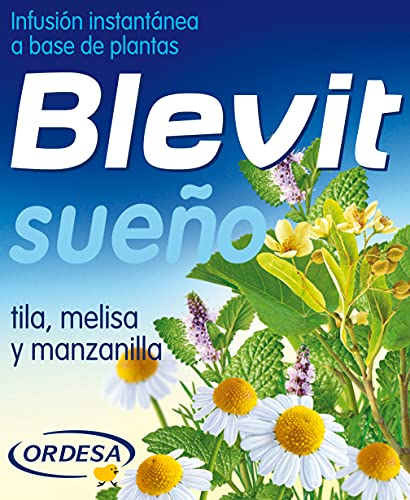 Blevit Sueño - Infusión Instantánea con Tila, Melisa y Manzanilla - Sin ...